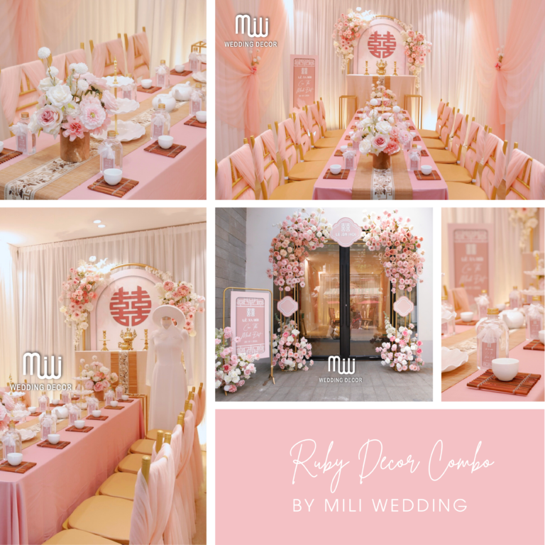 RUBY LOTUS DECOR Hoa Lụa - Mili Wedding