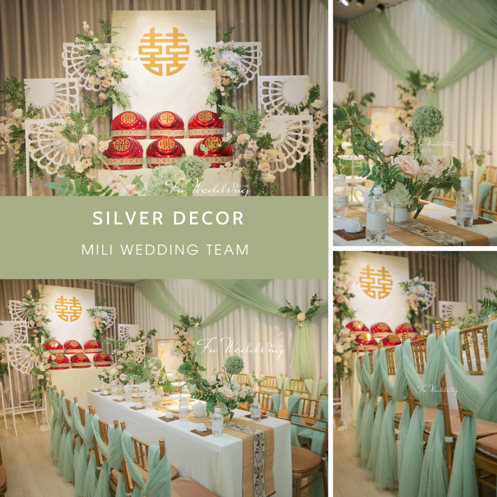 SILVER 6 MINT - Mili Wedding
